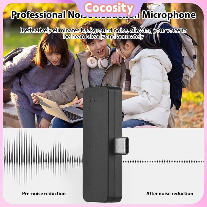 Cocosity Microphone à micro Microphone Professionnel sans Fil à ...
