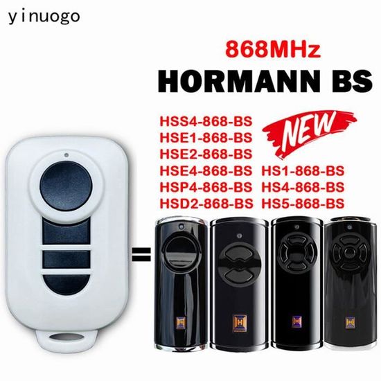 HORMANN-Télécommande pour porte de garage,ouvre-porte,HS1,HS4,HS5,868 ...