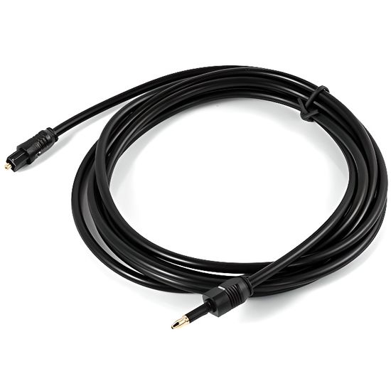 INECK® câble de fibre optique SPDIF audio optique vers Mini Toslink ...