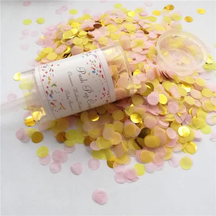 Mini confettis ronds en forme de fleurs, pour mariage, joyeux ...
