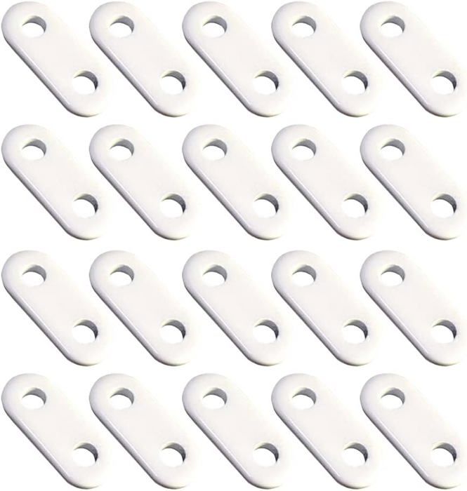 20 Pièces Rideau Ourlet Poids Plomb Pour Rideaux Poids Verticaux Plaque ...