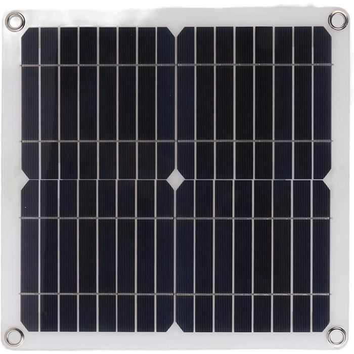 Panneau solaire 200 W 12 V, kit de panneau solaire 200 W léger à haut rendement, conservation de ...