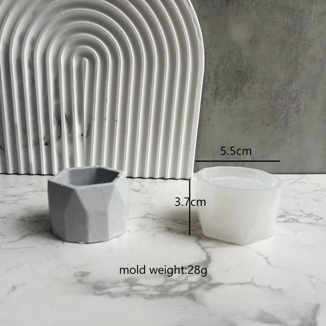 Moule à modeler - masse,Moules ronds en béton pour pot de fleurs,pot de ...