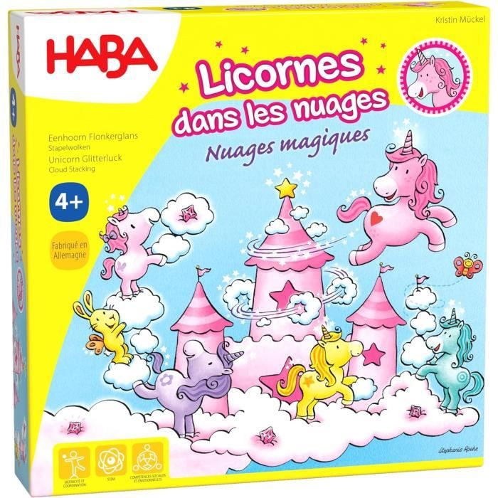 Jeu de plateau - Licornes dans les nuages - Nuages magiques ...