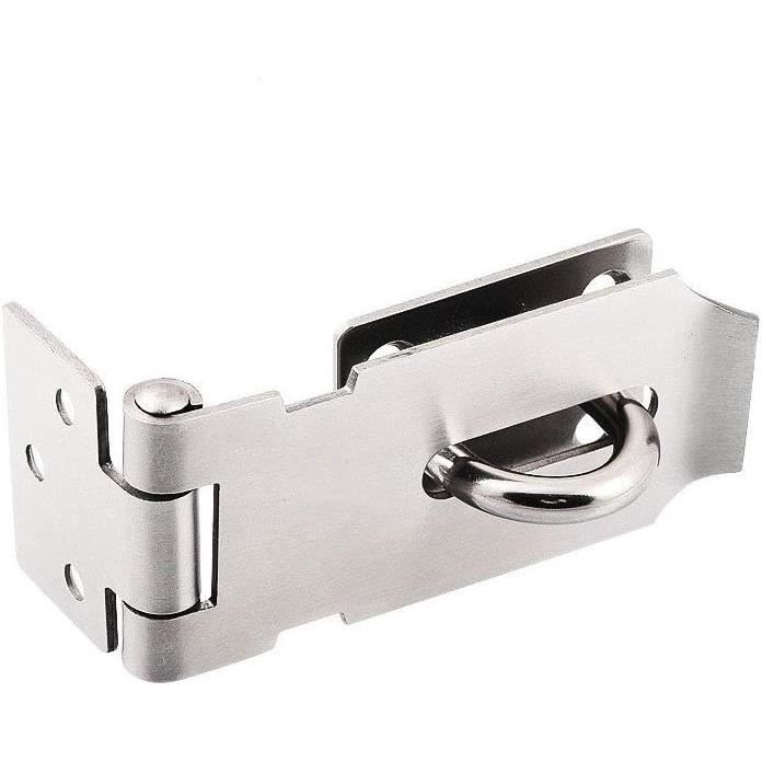 Loquet à cadenas en Acier Inoxydable, Loquet Robuste et Agrafe avec Vis ...