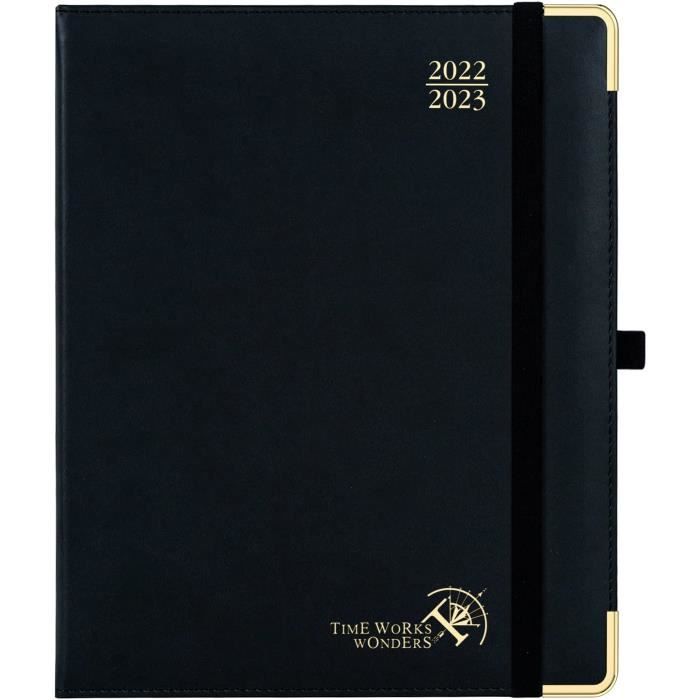 Premium Agenda 2022 2023 Semainier 16 Mois 26,5 x 21,5 cm - Agenda ...