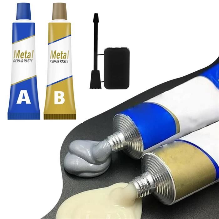 Colle de réparation magique en fonte métallique - Résistance à la ...