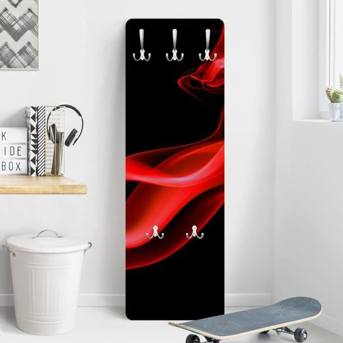 Garde robe - Red Hot 139x46x2cm, portemanteau, vestiaire, mural, porte ...