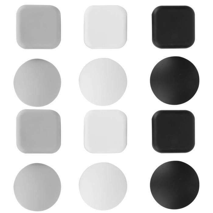 Butée de porte - QIILU - Tampon de protection en silicone - 12pcs ...