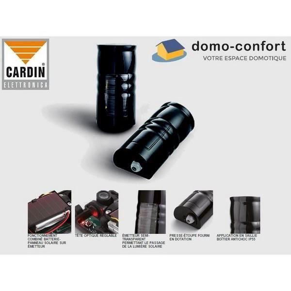 Photocellules CARDIN - Portée 13m - Antivandale - Sur batterie ...
