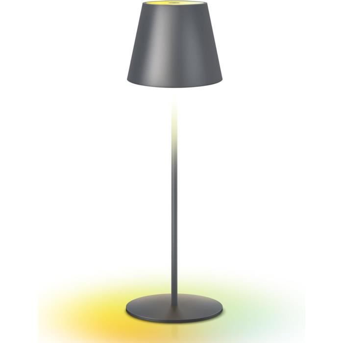 Lampe De Table Led Sans Fil Lampe De Table Led Sans Fil - Intensité ...