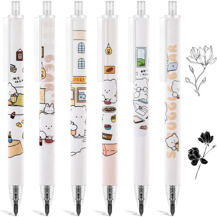 Crayon Sans Encre Éternel, 6Pcs Crayon Éternel Portable, Tête Crayon ...