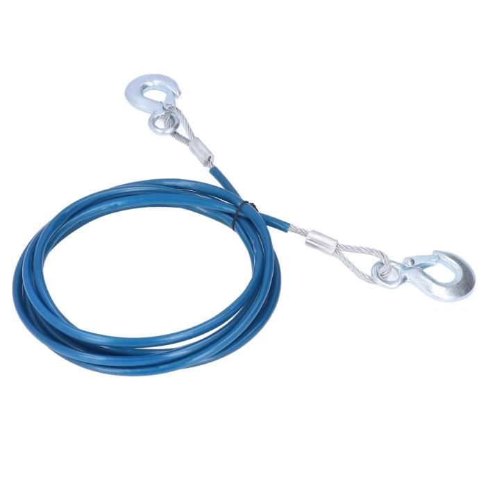 EBTOOLS Câble de remorquage en acier Câble de remorquage de voiture ...