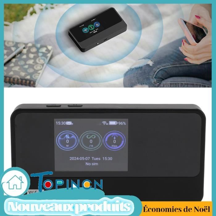 EJ.life Routeur Mobile WiFi Hotspot Mobile 5G 4G WiFi6 LTE, Modem ...