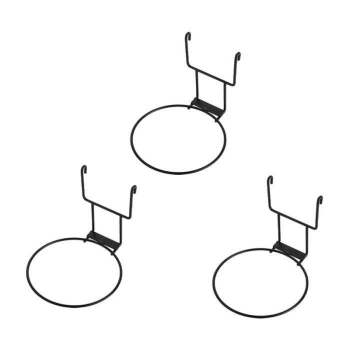 3 Pièces suspendus Creative Fer Robuste Pot de Fleur Tituaire de ...