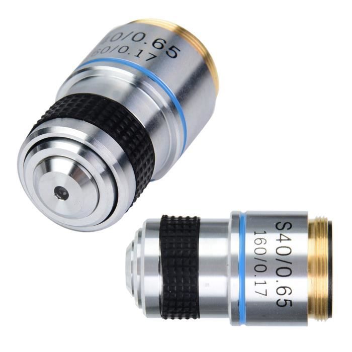 Microscope Biologique 40X FDIT - Objectifs Achromatiques - Interface ...