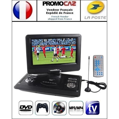 DVD-Console jeux portable 12.5 pouces (MP3,MP4,TV,SD,USB) - Cdiscount ...