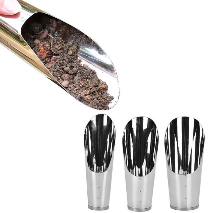 PELLE,Pelle à bêche en acier inoxydable culture de plantes succulentes ...