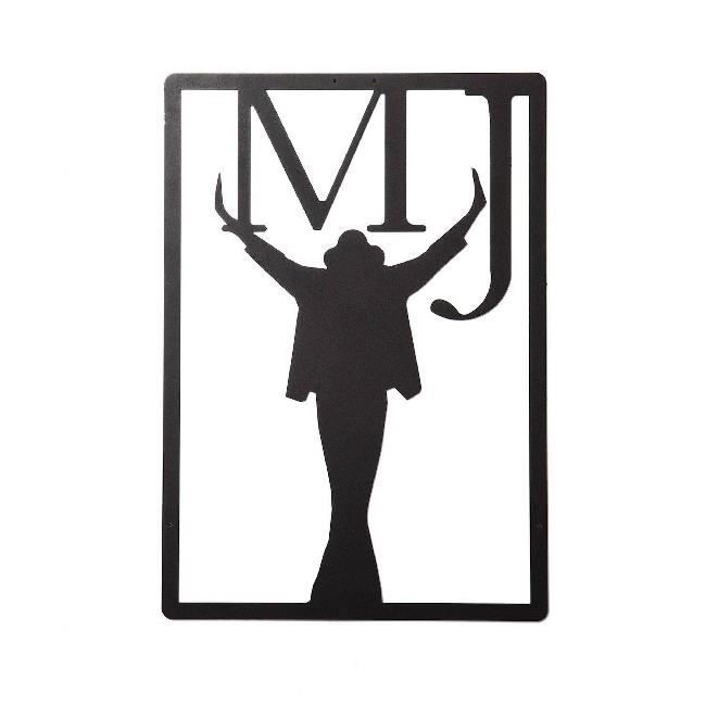 HOMEMANIA Décoration murale Michael - Mur d'art mural - pour le salon ...