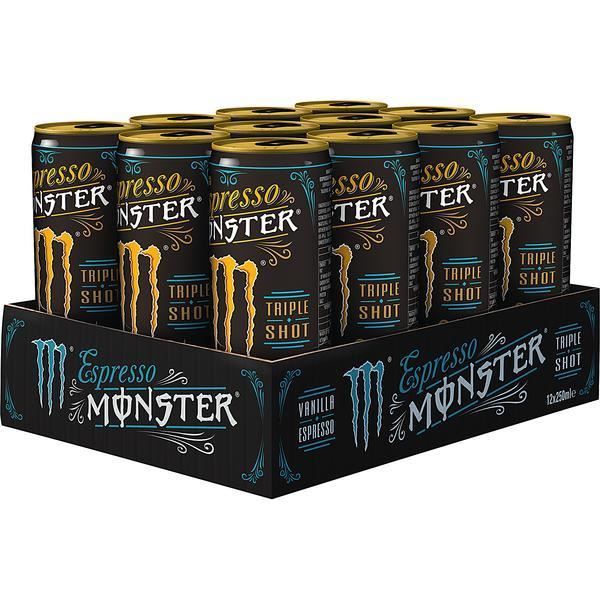 Monster Espresso & Vanilla Triple Shot 0,25l (Pack de 12) - Cdiscount ...