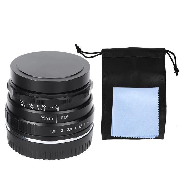 Objectif Newyi Portrait Grand Angle Petit Format 25 Mm F1.8 M4 - 3 Pour ...