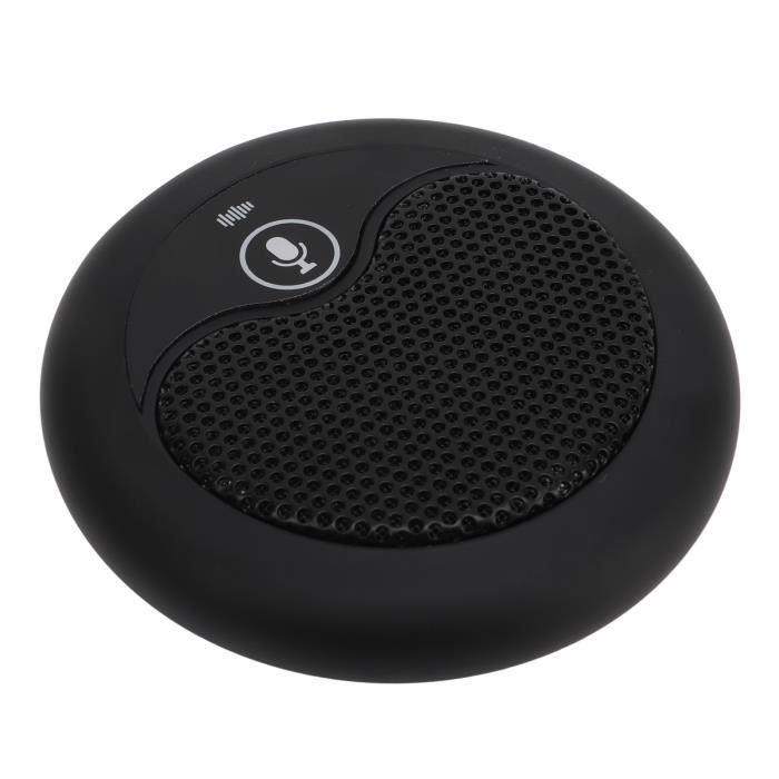 Qiilu Microphone d'ordinateur Microphone de conférence USB ...