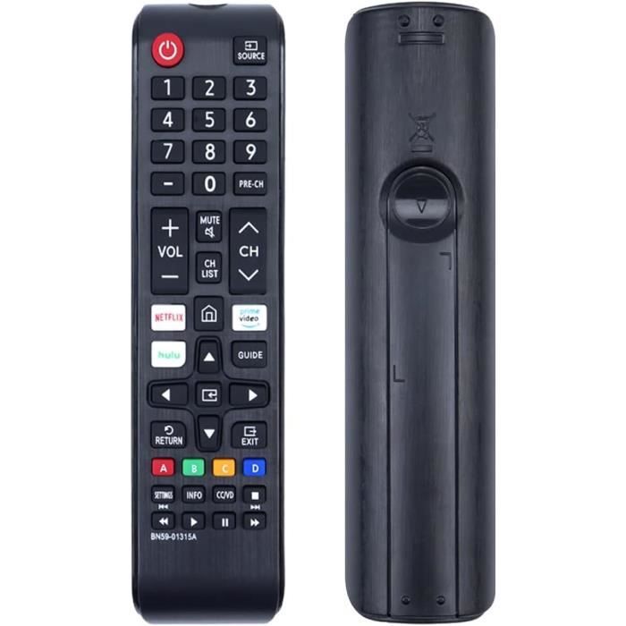 Remplacement Télécommande Universelle De Rechange Pour Samsung Smart Tv Télécommande Compatible ...