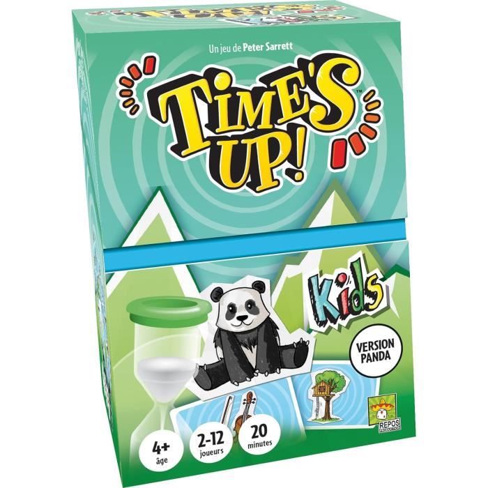 "Repos Production -Time'S Up! Kids : Version Panda Jeu De Société ...