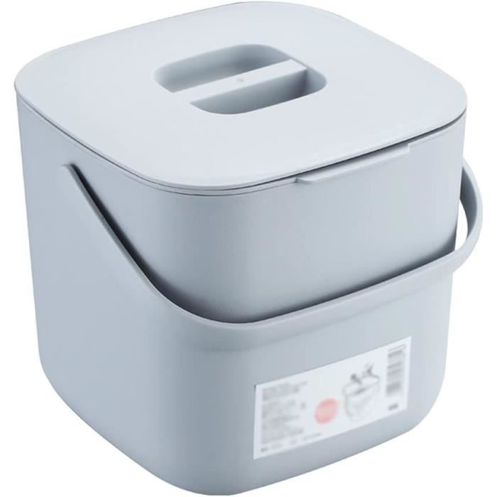 Uniques 8 litres de Poubelle avec Couvercle, Bureau de ménage Tri de ...