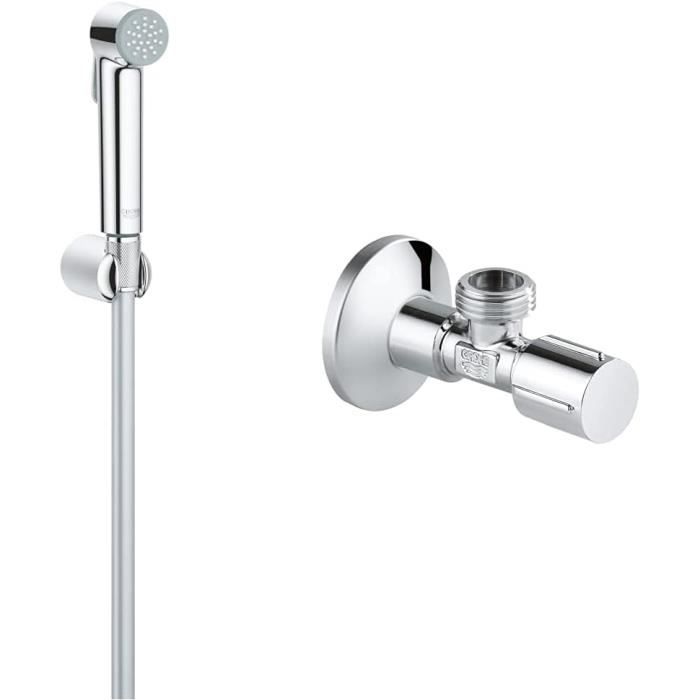 GROHE Ensemble de douche 1 jet avec support mural Tempesta-F Trigger ...