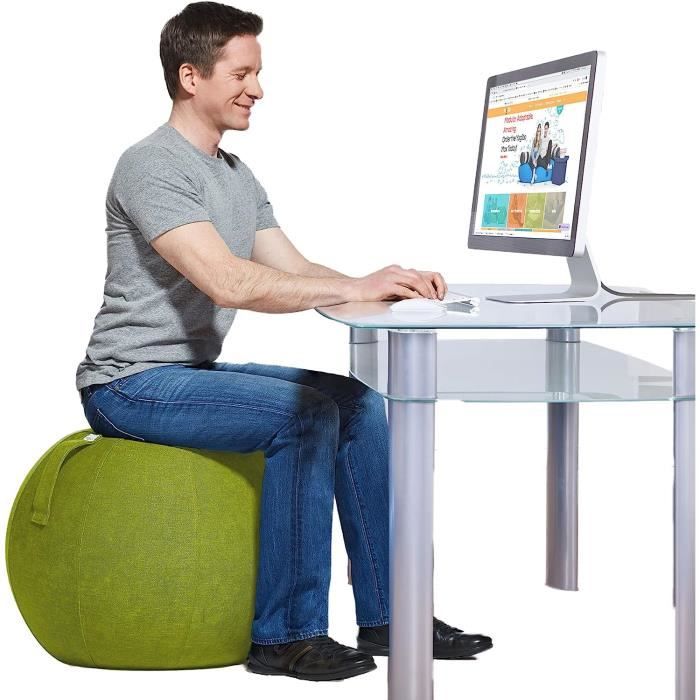 Yogabo Chaise Ergonomique Balance Ball Pour La Maison Et Le Bureau ...