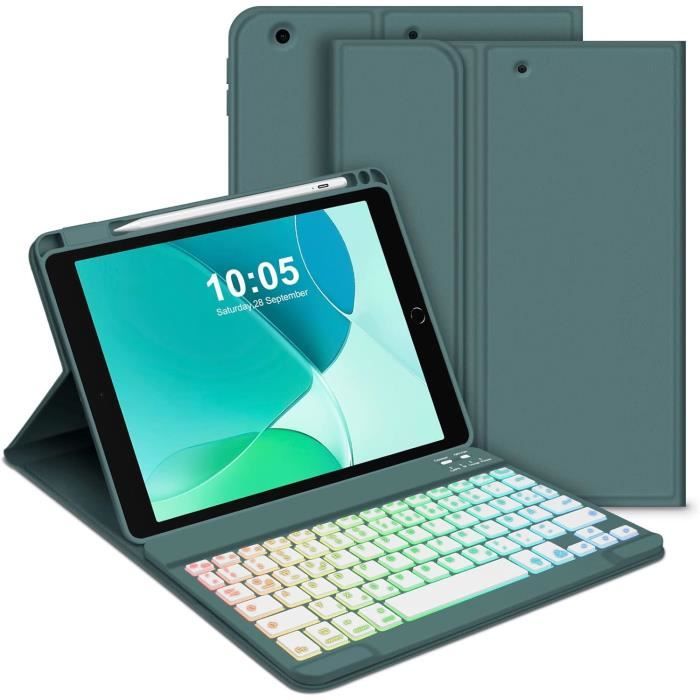 Étui Clavier Pour Ipad 9e Génération 2021 8e Génération 2020 7e