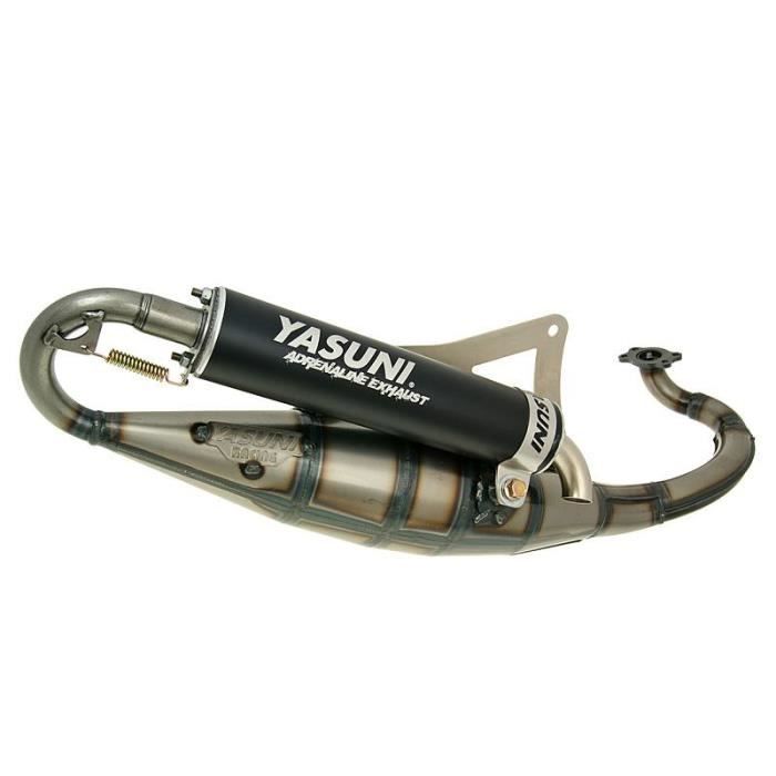 Pot d'échappement Scooter R noir YASUNI pour PEUGEOT Django 50cc ...
