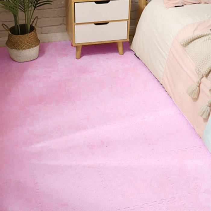 Mxzzand Tapis de sol emboîtable en peluche épais Tapis de sol en mousse ...