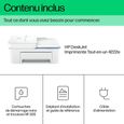 Imprimante tout-en-un HP Deskjet 4222e jet d'encre couleur Copie Scan ...