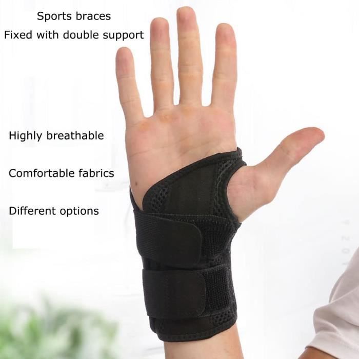 Attelle De Poignet Pour Canal Carpien Réglable Pour Soulager Les ...