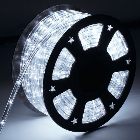 Ikodm Cordon lumineux LED extérieure - 10 mètres - Blanc froid ...