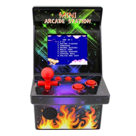 Noir - Mini console de jeux d'arcade pour enfants, console de jeu rétro ...