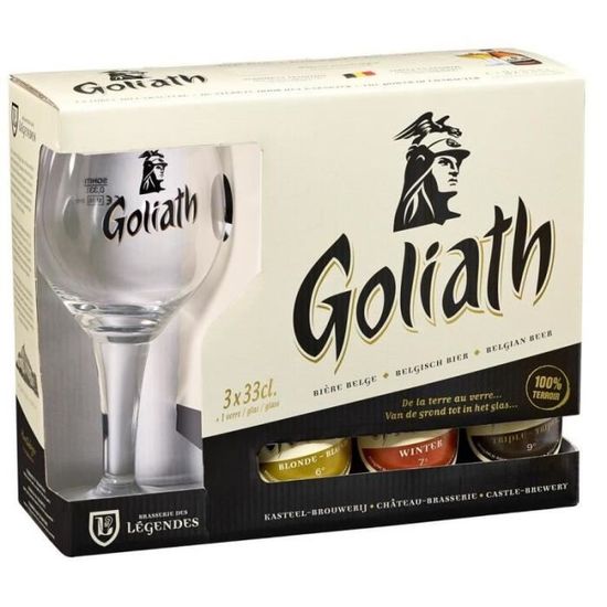 GOLIATH COFFRET 3*0,33L +1VERRE 0,33CL - Profil client: EXPLORER ...
