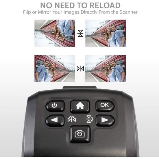 Scanner numérique de films et diapositives KODAK Mini - USB 2.0 - 14,0 ...