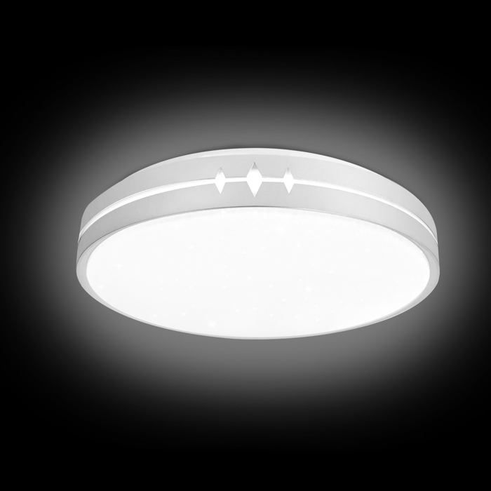 Plafonnier LED - Noname - 60W - Dimmable - RGB - IP44 - Télécommande ...