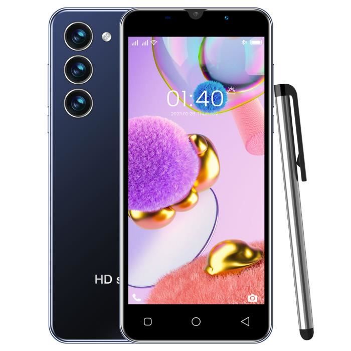 Téléphone Portable S23 Smartphone 5 pouces 512 Mo + 4G de mémoire 1500 ...