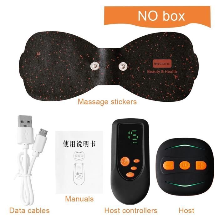 Masseur électrique EMS pour le cou et les cervicales,Patch de Massage,télécommande,épaules ...