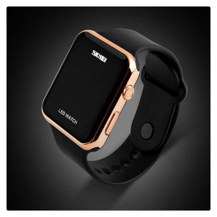 Gold led watch store
