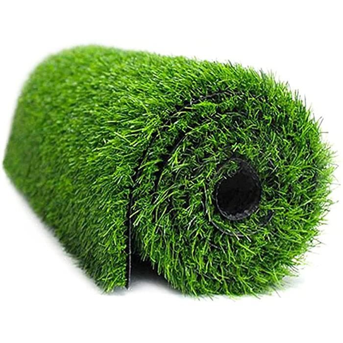 Tapis de Gazon Artificiel - Faux Gazon avec Sortie de vidange - Tapis ...