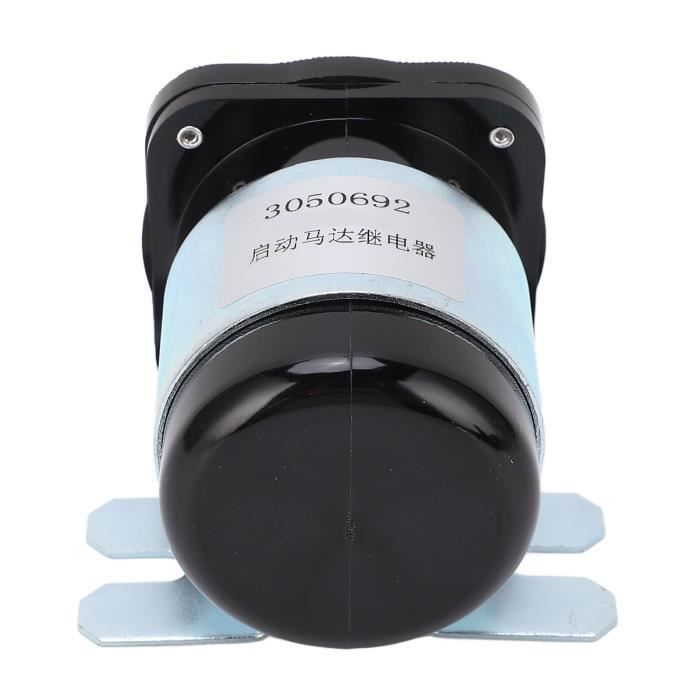 Cikonielf relais automobile 200A Relais moteur 200A Coque ABS Bobine en ...