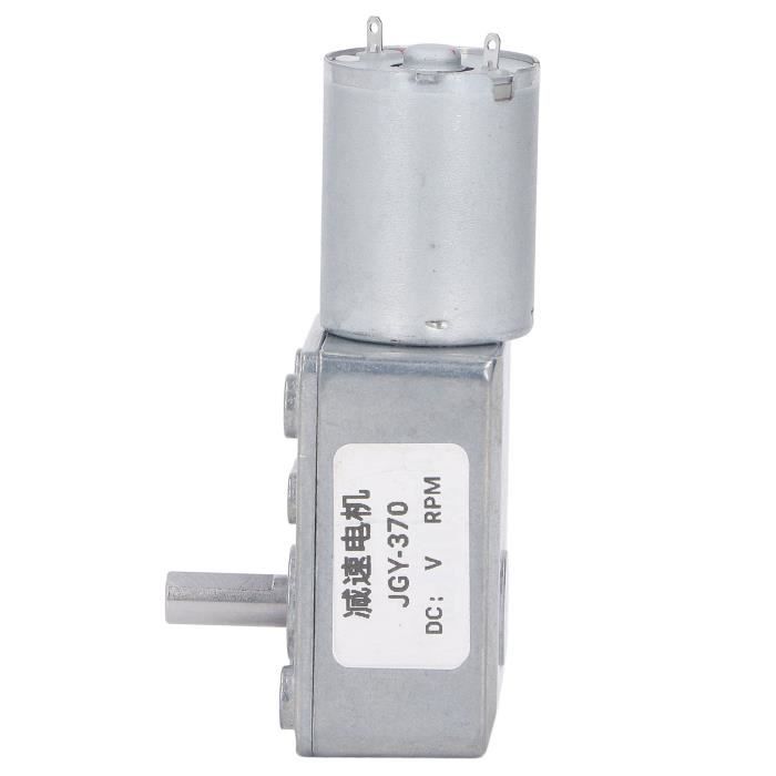 Motoréducteur CC - ETO - 12V - Engrenages à vis fin - Fonction ...