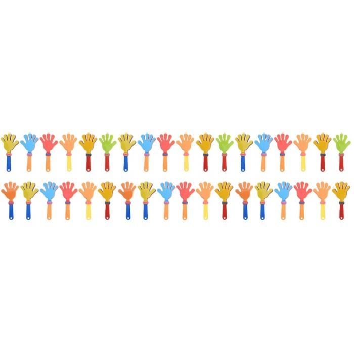 36 PCS Noisemaker Hand Clapper Party Game Accessories Party Supplies ...