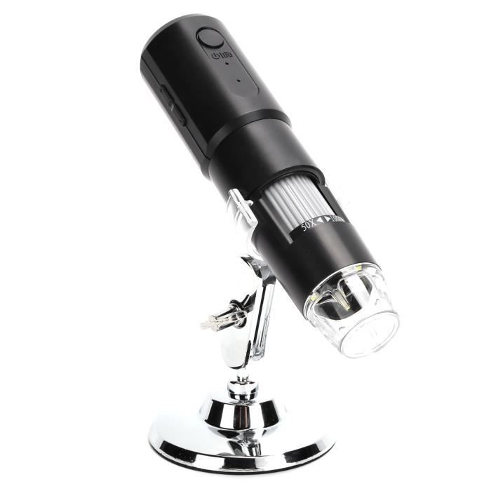 Microscope à zoom 1000X GOTOTOP - Portable, sans fil, avec 8 LED de ...
