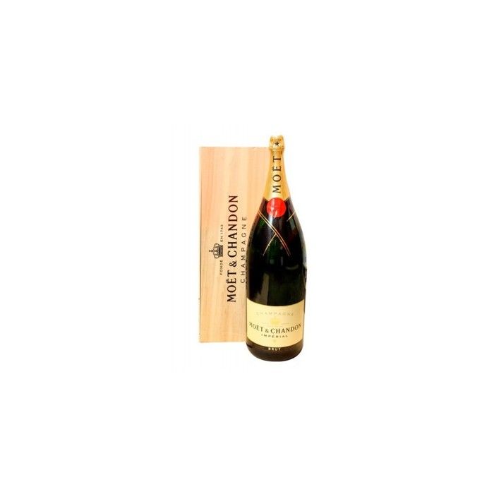 Moet & Chandon Brut Imperial Balthazar Caja de madera - La cave Cdiscount